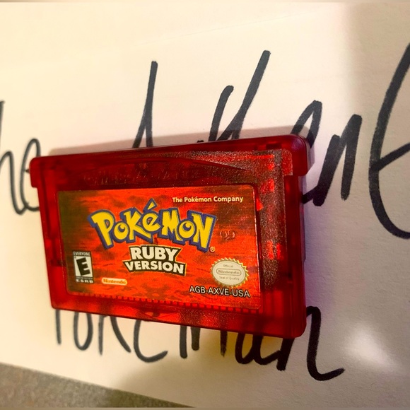 Nintendo | Video Games & Consoles | Authentic Pokemon Ruby Version New ...